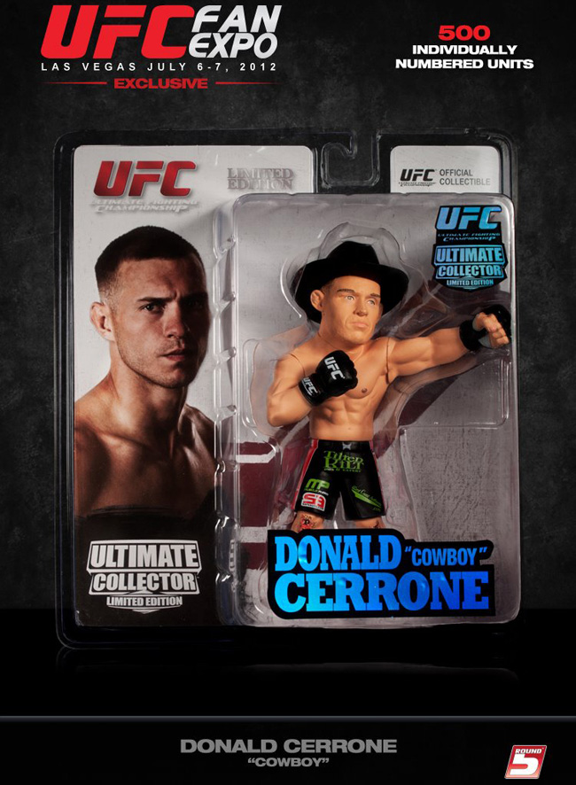 Round 5 Donald "Cowboy" Cerrone UFC Fan Expo 2012 Limited Edition ...