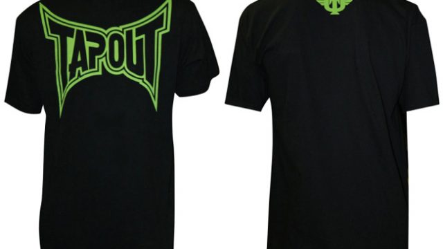 TapouT Classic T-Shirt (Black/Monster Green) | FighterXFashion.com
