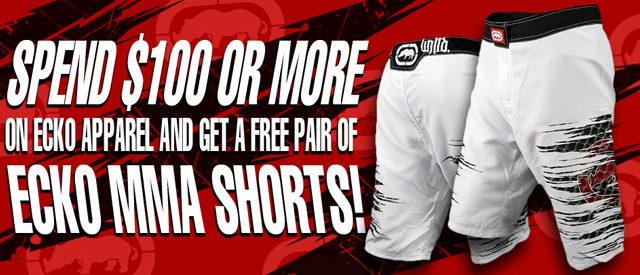 MMA Deal: Get a FREE Pair of Ecko MMA Shorts with Purchase ...