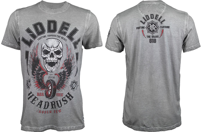 HeadRush Chuck Liddell T-Shirt Collection | FighterXFashion.com