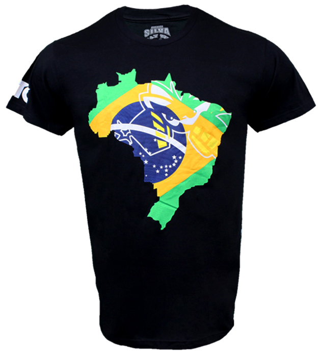 Fightwear Flashback: Anderson Silva Brazil Shirt | FighterXFashion.com