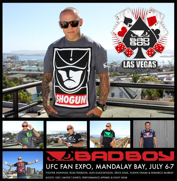BAD BOY Shogun UFC Fan Expo Exclusive Shirt | FighterXFashion.com