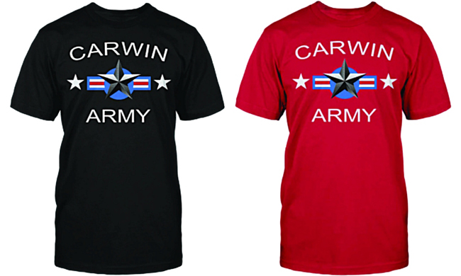 Shane Carwin "Carwin Army" Shirt | FighterXFashion.com