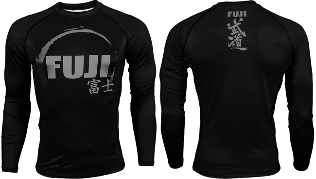 FUJI IBJJF Ranked Long Sleeve Rashguards | FighterXFashion.com