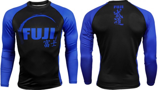 FUJI IBJJF Ranked Long Sleeve Rashguards | FighterXFashion.com