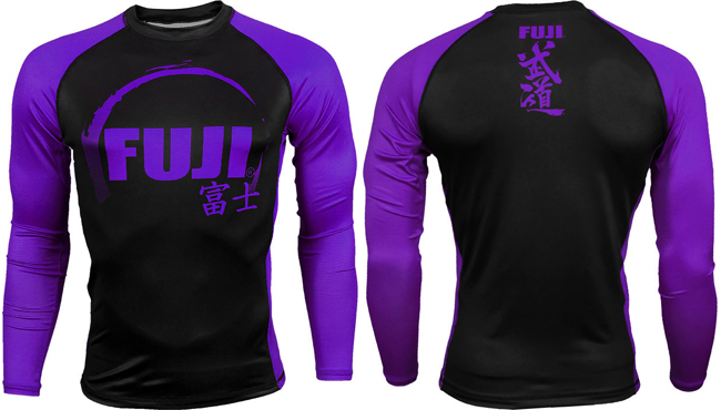 FUJI IBJJF Ranked Long Sleeve Rashguards | FighterXFashion.com