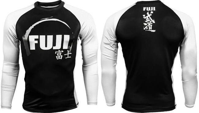 FUJI IBJJF Ranked Long Sleeve Rashguards | FighterXFashion.com