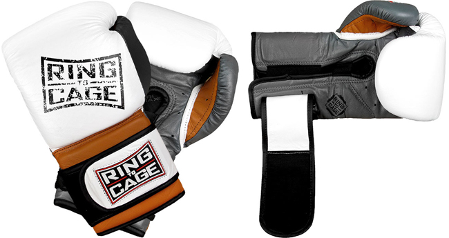 Ring To Cage Platinum GelTech Training Gloves | FighterXFashion.com