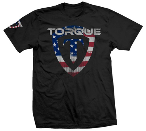 TORQUE Flag Shield T-Shirt | FighterXFashion.com
