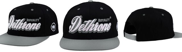 Dethrone "The Brew" Snapback Hat (Black/Grey) | FighterXFashion.com