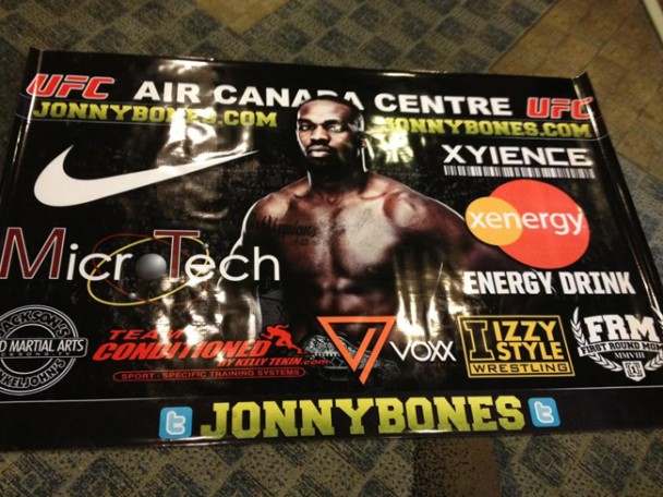 Jon Jones UFC 152 Sponsor Banner Preview | FighterXFashion.com
