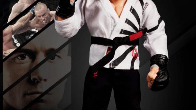 Round 5 Georges St-Pierre "Special Edition" Figure with Hayabusa Gi ...