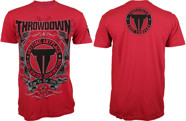 Throwdown T-Shirts Fall 2012 Collection | FighterXFashion.com