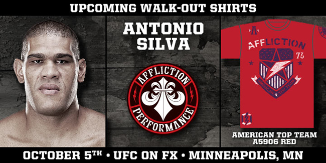 Affliction Antonio Silva UFC on FX 5 Walkout Shirt | FighterXFashion.com