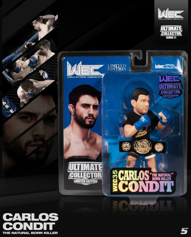 Round 5 Carlos Condit WEC Championship Limited Edition Figure Preview ...