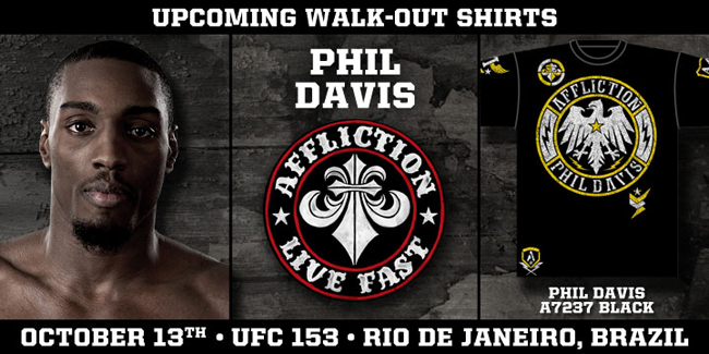 Affliction Phil Davis UFC 153 Walkout Shirt | FighterXFashion.com