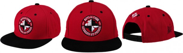 Affliction GSP Snapback Hat (Red/Black) | FighterXFashion.com