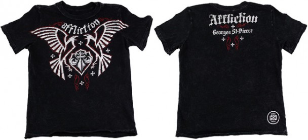 Affliction GSP Georges St-Pierre clothing collection | FighterXFashion.com
