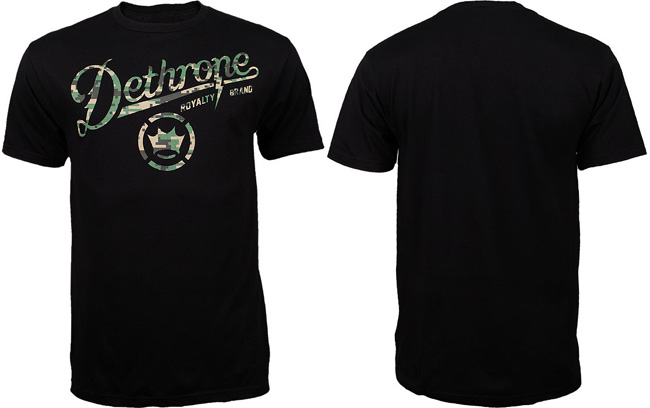 Dethrone T-Shirts Fall 2012 Collection | FighterXFashion.com