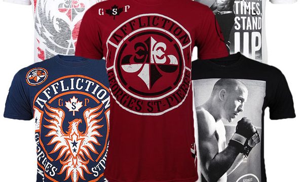 GSP UFC 154 T-Shirt Bundle by Affliction | FighterXFashion.com