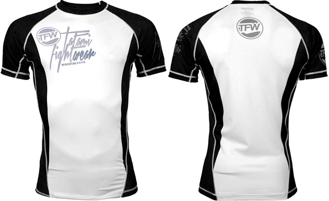 TATAMI IBJJF Short Sleeve Rank Rash Guards | FighterXFashion.com