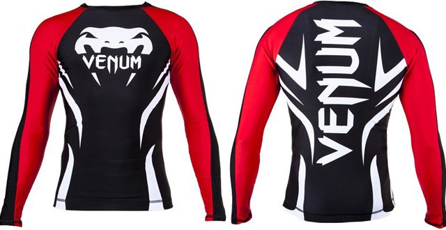 Venum Electron 2.0 Long Sleeve Rashguard | FighterXFashion.com