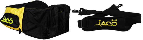 JACO Convertible Equipment Bag (Black/Sugafly) | FighterXFashion.com