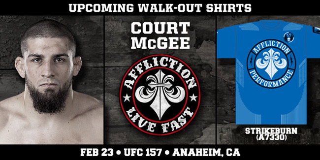 Affliction Court McGee UFC 157 Walkout Shirt | FighterXFashion.com