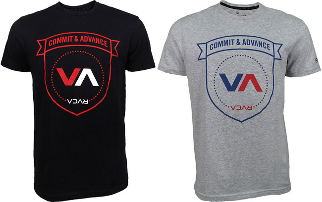 RVCA VA Shield T-Shirt | FighterXFashion.com