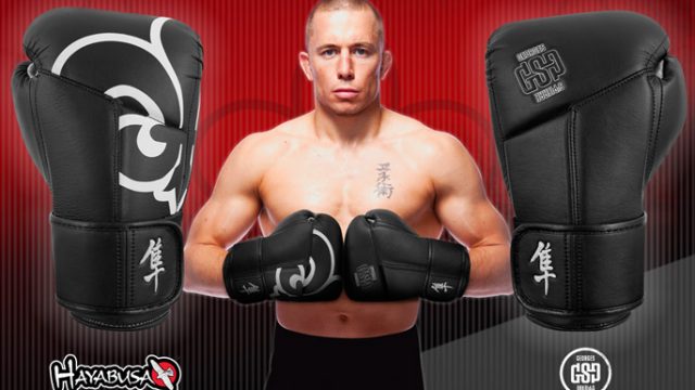 Hayabusa GSP Georges St-Pierre Limited Edition Gloves | FighterXFashion.com