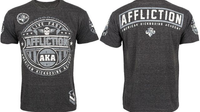 Affliction AKA American Kickboxing Academy T-Shirt | FighterXFashion.com