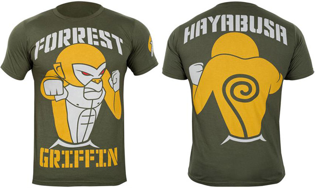 Hayabusa Forrest Griffin Hall of Fame Shirt | FighterXFashion.com