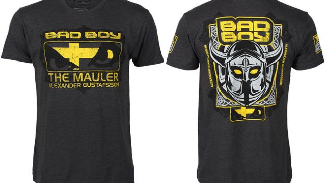 BAD BOY Alexander Gustafsson UFC 165 Walkout Shirt (Limited Edition ...