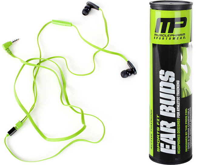 MusclePharm Sports Fit Ear Buds | FighterXFashion.com