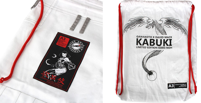 Gawakoto Limited Edition Kabuki Kimo-Noh Gi | FighterXFashion.com