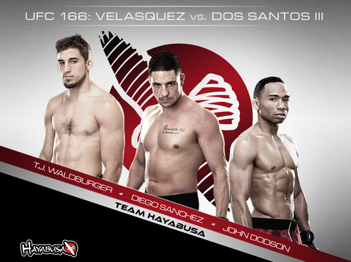 Team Hayabusa UFC 166 Preview | FighterXFashion.com