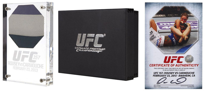 UFC 157 Octagon Mat Collectible | FighterXFashion.com