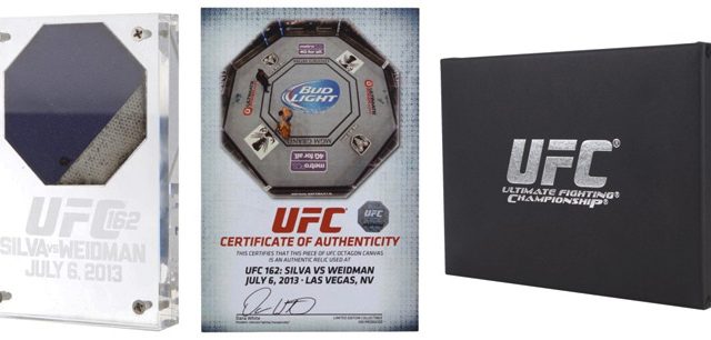 UFC 162 Octagon Mat Collectible | FighterXFashion.com