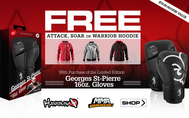 Get a FREE Hayabusa Hoodie with Purchase of the Limited Edition GSP ...