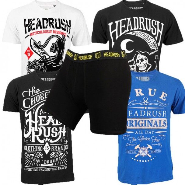 HEADRUSH Holiday Bundle | FighterXFashion.com
