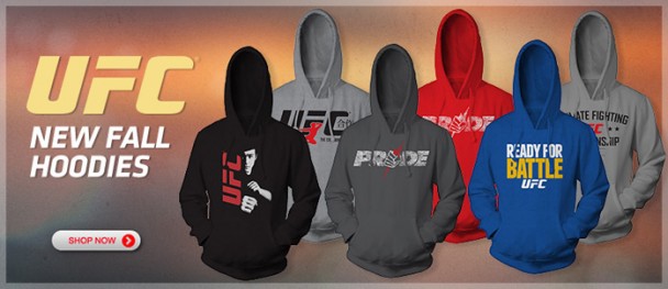 UFC Hoodies Fall 2013 Styles | FighterXFashion.com