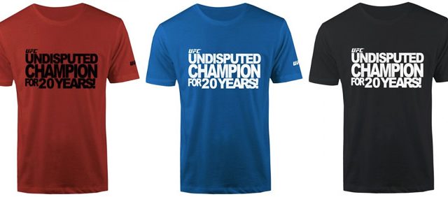UFC Undisputed Champion T-Shirt | FighterXFashion.com