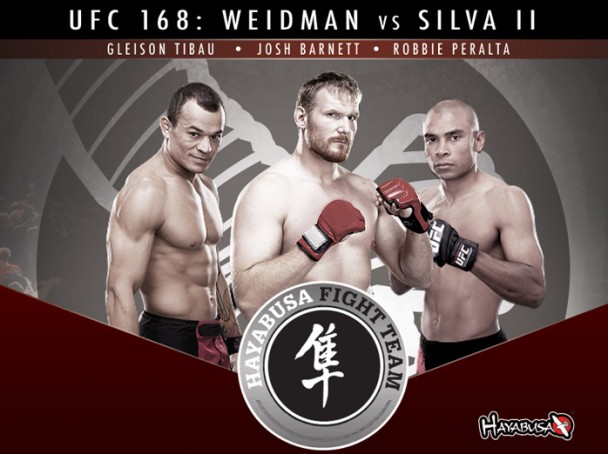 Team Hayabusa UFC 168 Fight Team Preview | FighterXFashion.com