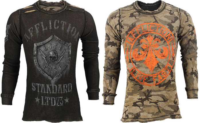 Affliction Dividend Thermal | FighterXFashion.com