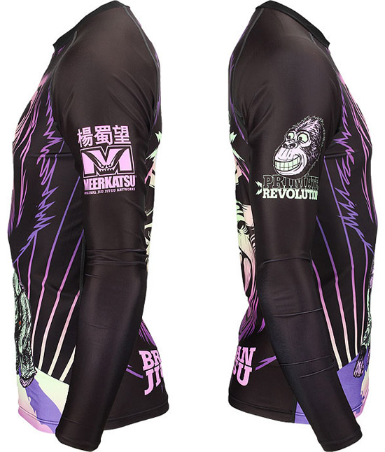 Primate Revolution Brand Meerkatsu Rashguard | FighterXFashion.com