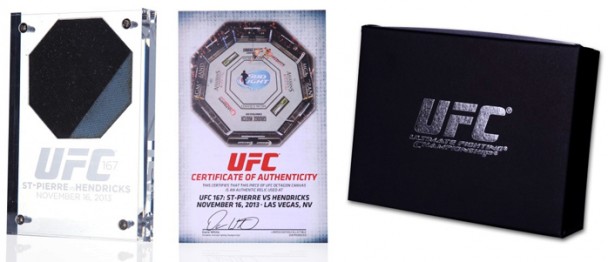 UFC 167 Octagon Canvas Collectible | FighterXFashion.com