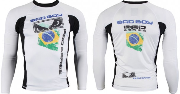 Bad Boy Brazil Long Sleeve Rashguard | FighterXFashion.com