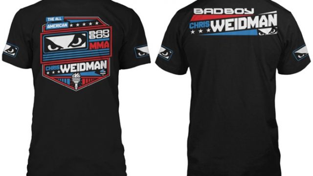 Bad Boy Chris Weidman UFC 175 Walkout Shirt | FighterXFashion.com