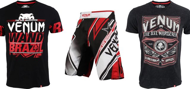 Venum Wanderlei Silva UFC 175 Clothing Bundle | FighterXFashion.com