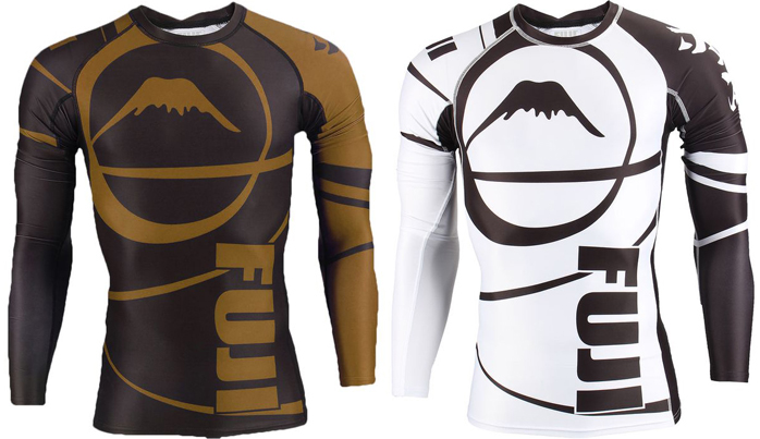 Fuji Freestyle IBJJF Approved Ranked Long Sleeve Rashguards ...